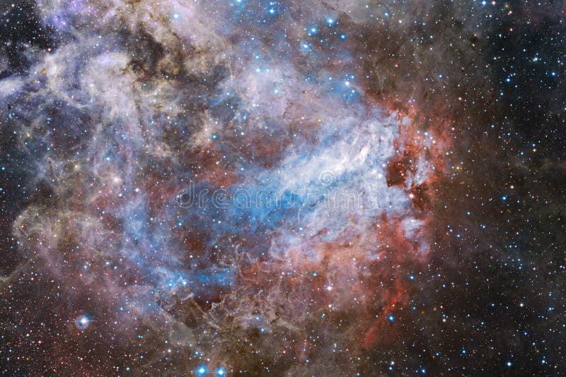 Nebula, Cluster of Stars in Deep Space. Elements of this Image ...