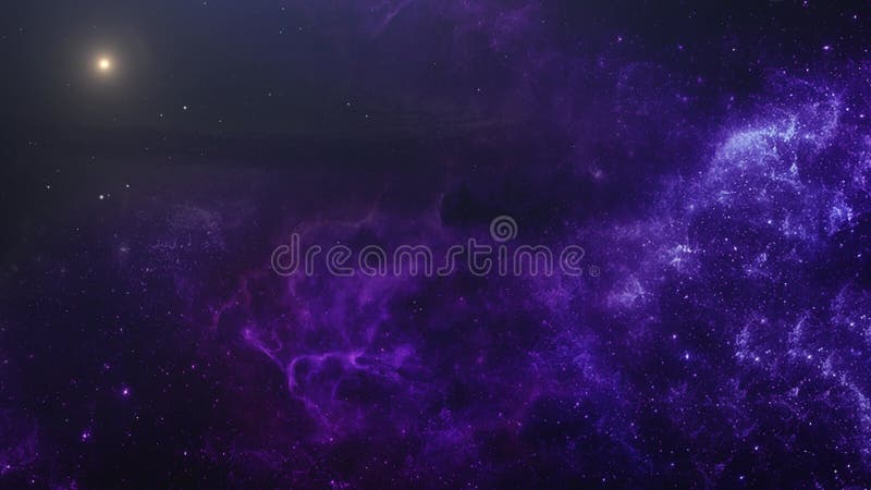 Nebula in the Cosmic Void in the Universe 4k Stock Footage - Video of ...