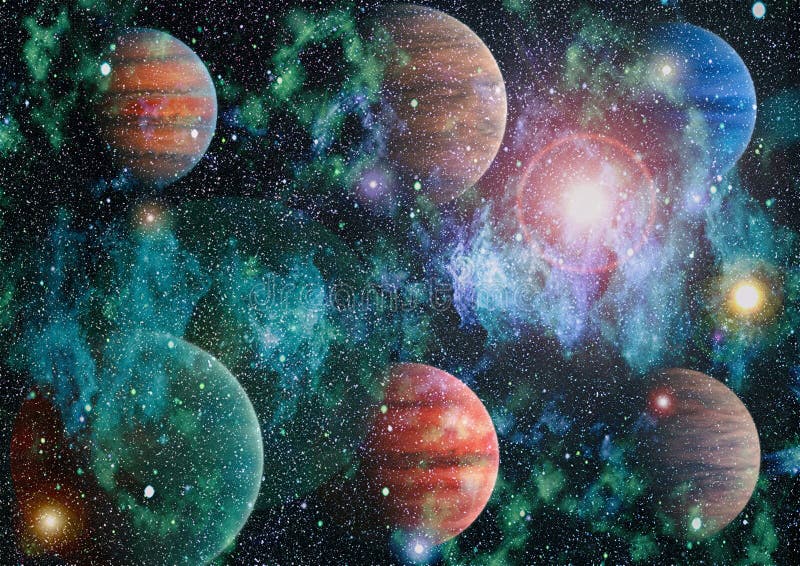 Beautiful Nebula, Stars and Galaxies. Elements of this Image Furnished ...