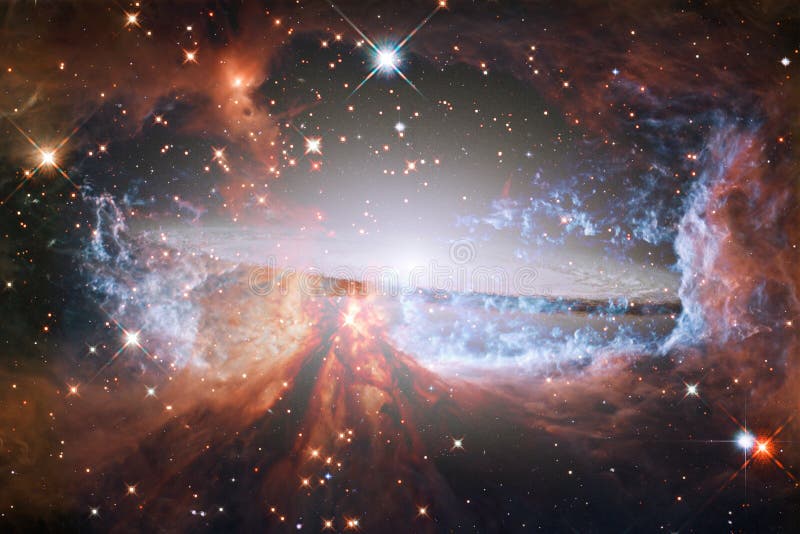 Nebula an Interstellar Cloud of Star Dust. Outer Space Image Stock ...