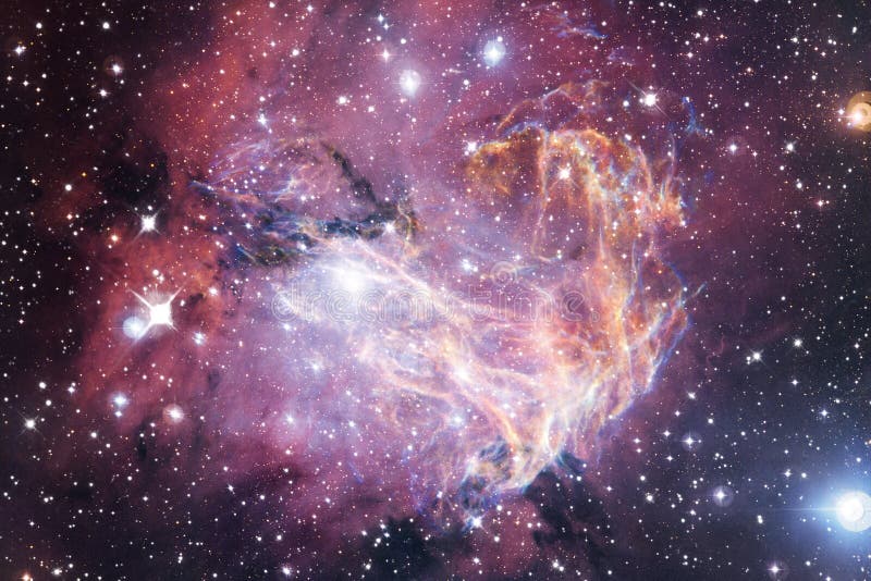Nebula an Interstellar Cloud of Star Dust. Outer Space Image Stock ...