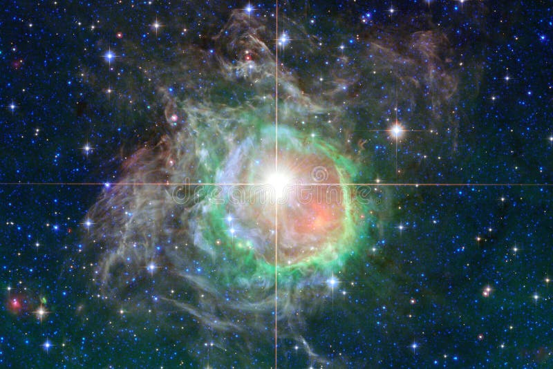 Nebula an Interstellar Cloud of Star Dust. Outer Space Image Stock ...