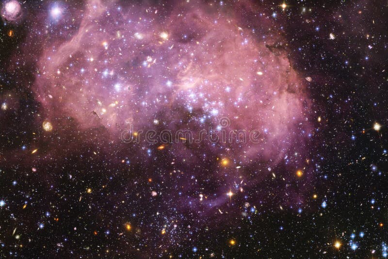 Nebula an Interstellar Cloud of Star Dust. Outer Space Image Stock ...