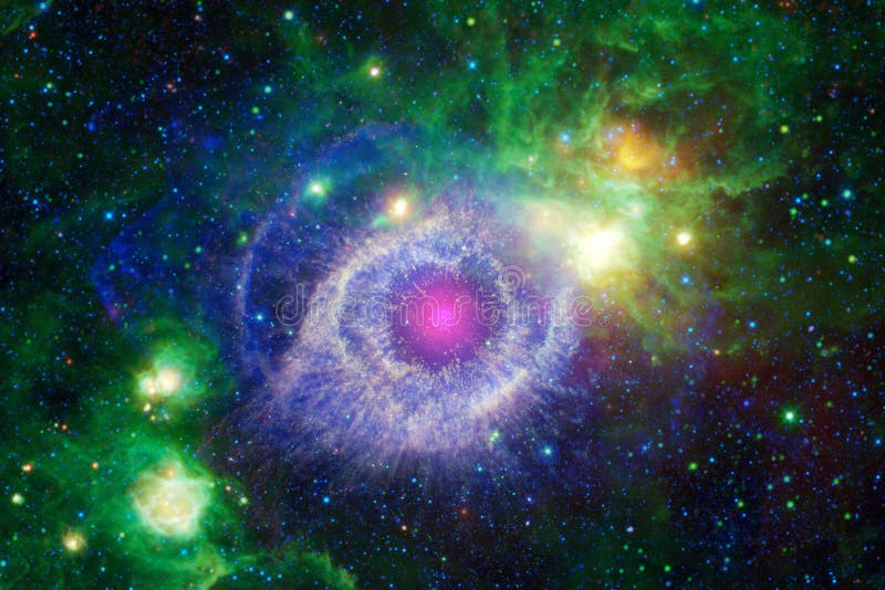 Nebula an Interstellar Cloud of Star Dust. Outer Space Image Stock ...