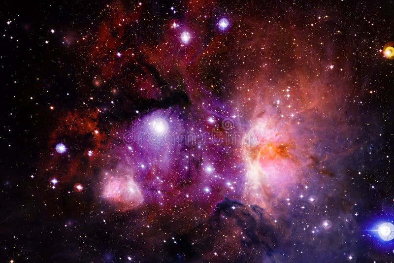 Nebula an Interstellar Cloud of Star Dust. Outer Space Image Stock ...