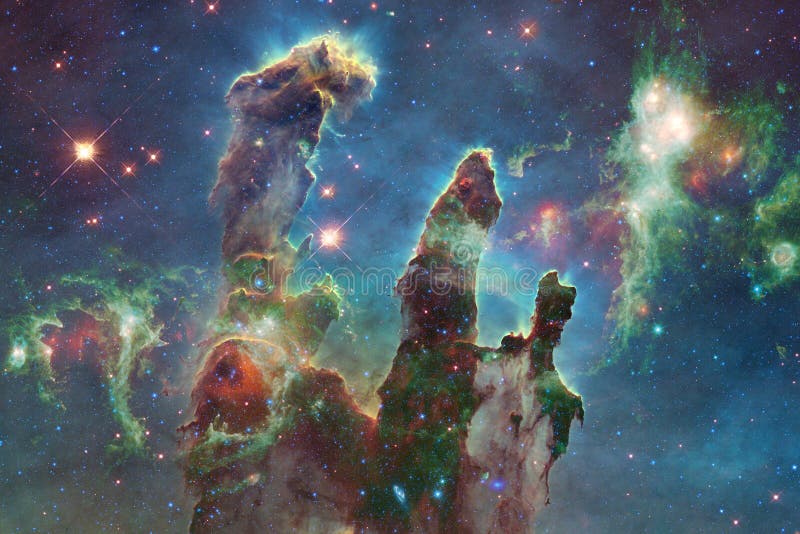 Nebula an Interstellar Cloud of Star Dust. Outer Space Image Stock ...