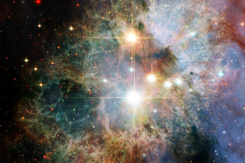 Nebula an Interstellar Cloud of Star Dust. Outer Space Image Stock ...