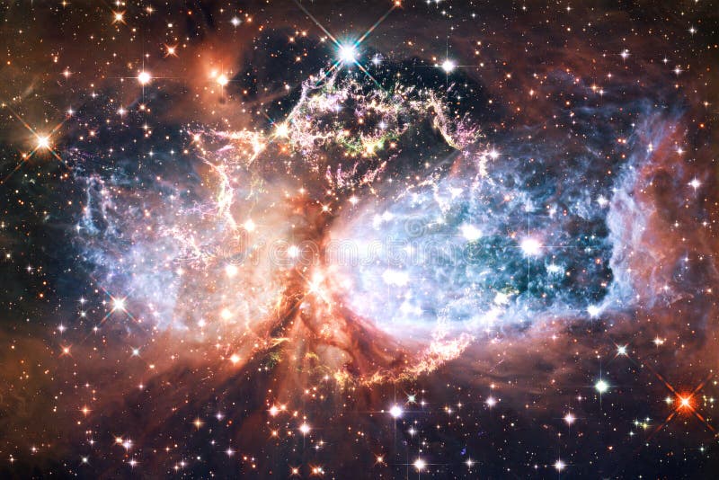 Nebula an Interstellar Cloud of Star Dust. Outer Space Image Stock ...