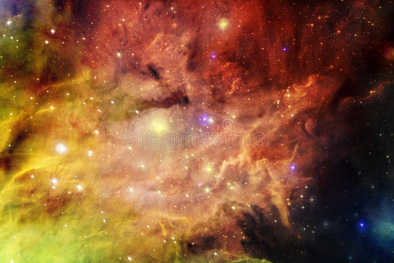 Nebula an Interstellar Cloud of Star Dust. Outer Space Image Stock ...