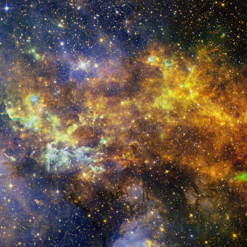 Nebula an Interstellar Cloud of Stars Dust Stock Image - Image of ...