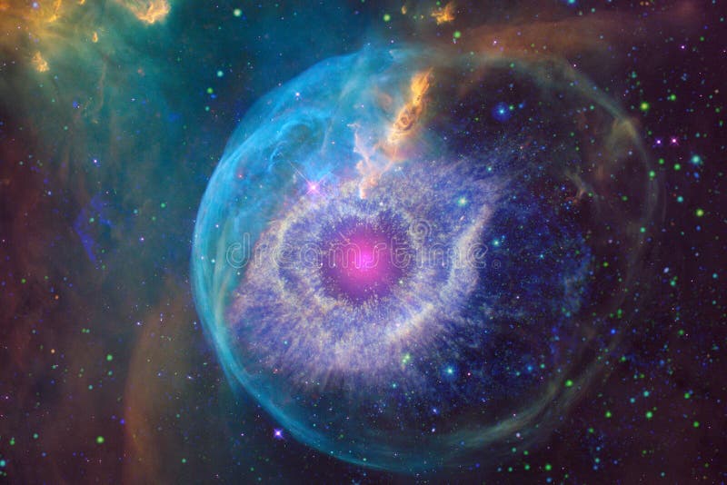 Nebula in Outer Space. Elements of this Image Furnished by NASA Stock ...