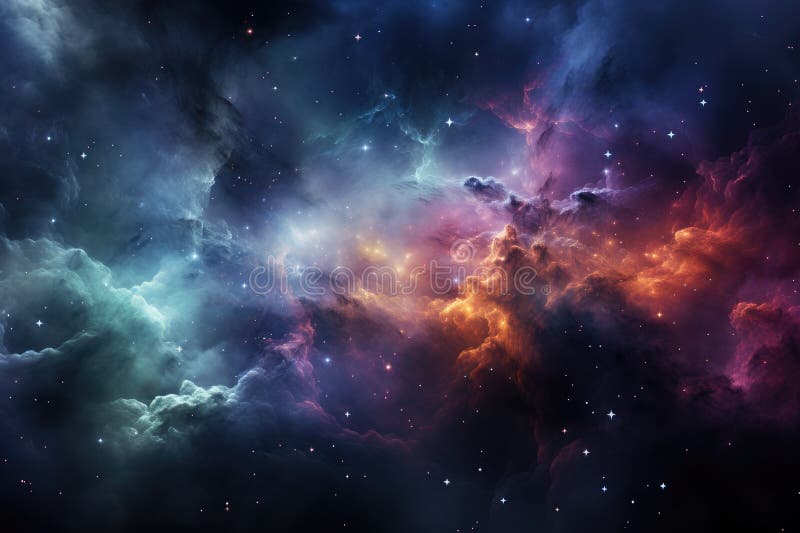 Nebula Plain Texture Background - Stock Photography Stock Illustration ...