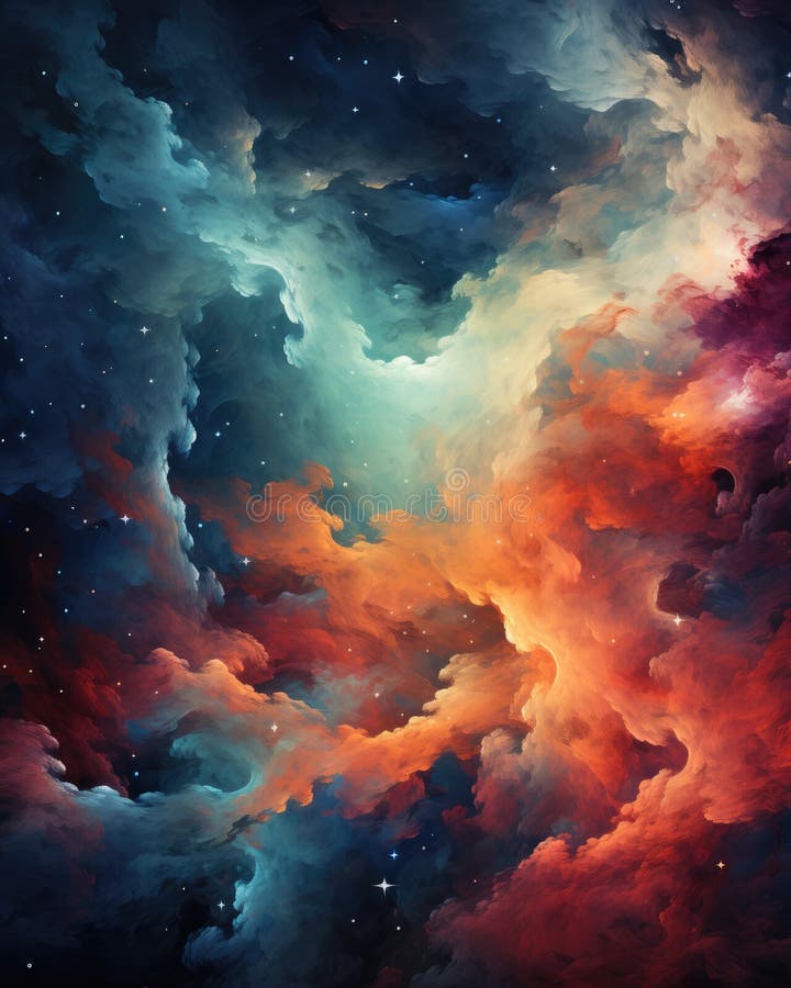 Nebula Plain Texture Background - Stock Photography Stock Illustration ...