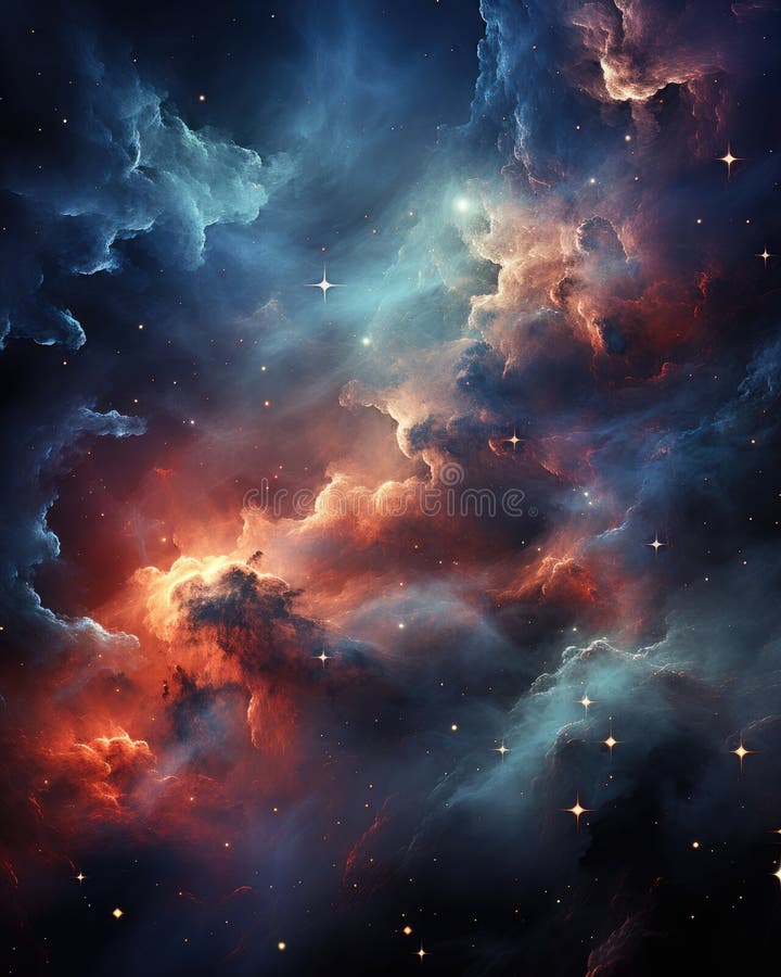 Nebula Plain Texture Background - Stock Photography Stock Illustration ...