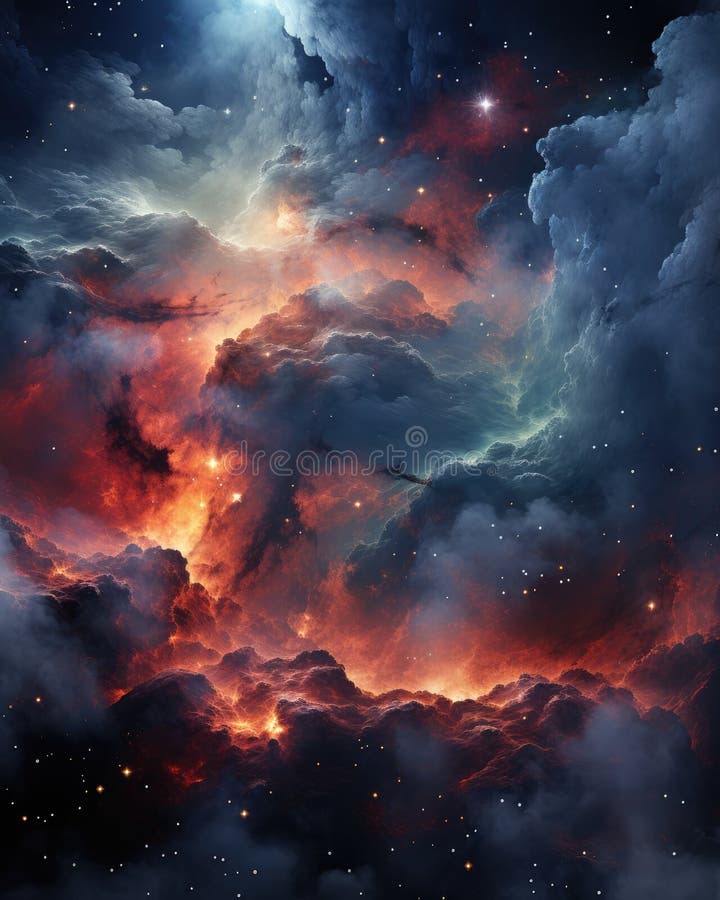 Nebula Plain Texture Background - Stock Photography Stock Illustration ...