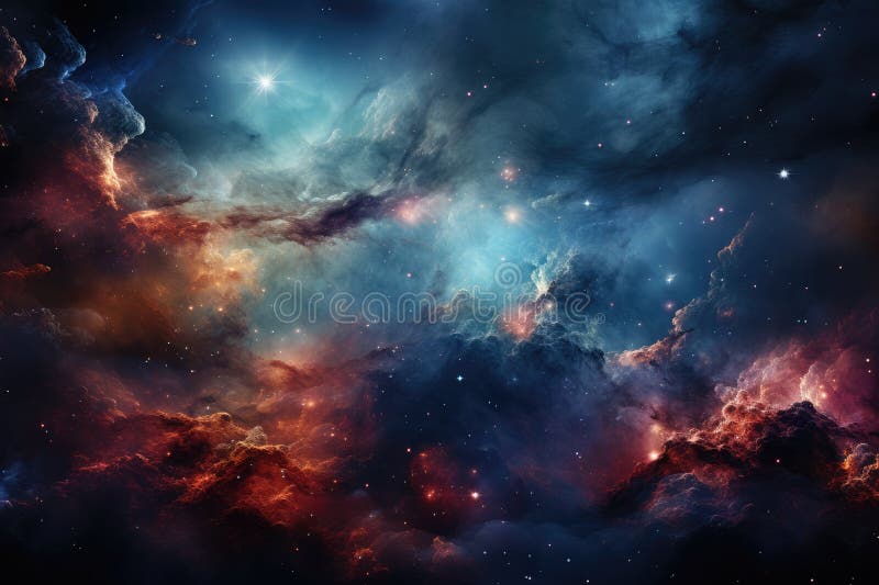 Nebula Plain Texture Background - Stock Photography Stock Illustration ...