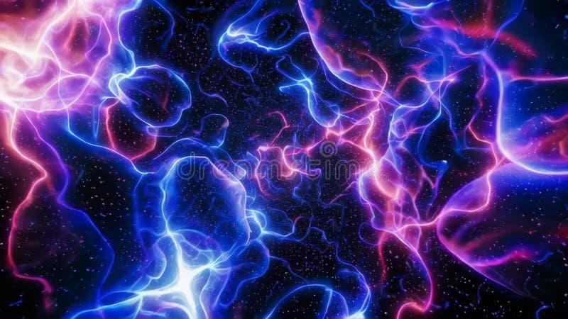 Nebula Plasma Energy Field Forming in Deep Space Stock Video - Video of ...