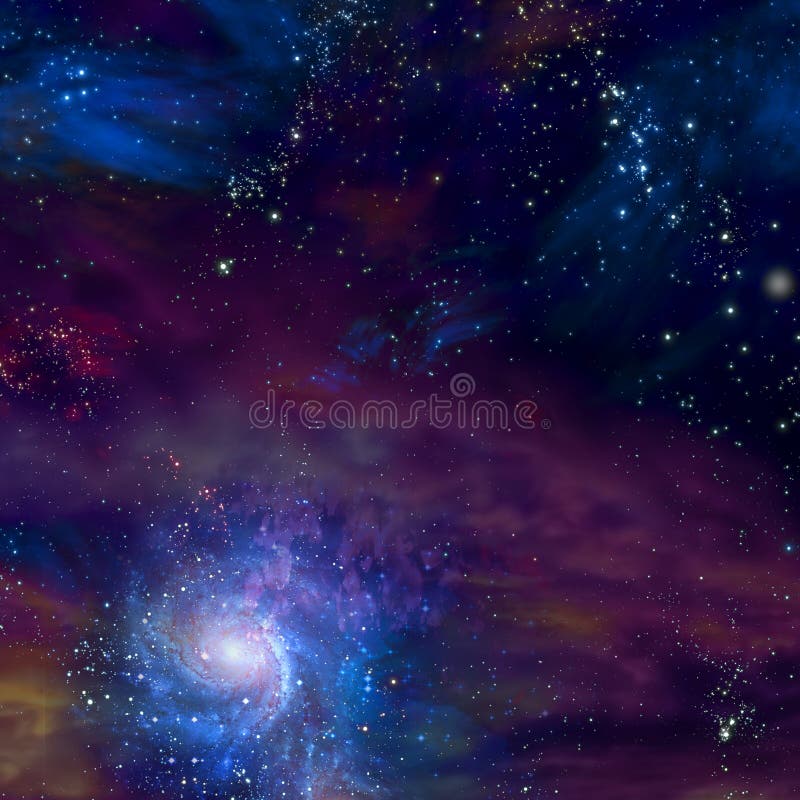 Nebula Vivid Space stock illustration. Illustration of infinite - 231159583
