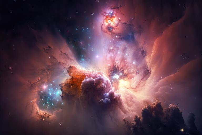 Nebula Waves Breaking in the Stellar Emission Nebula. Giant ...