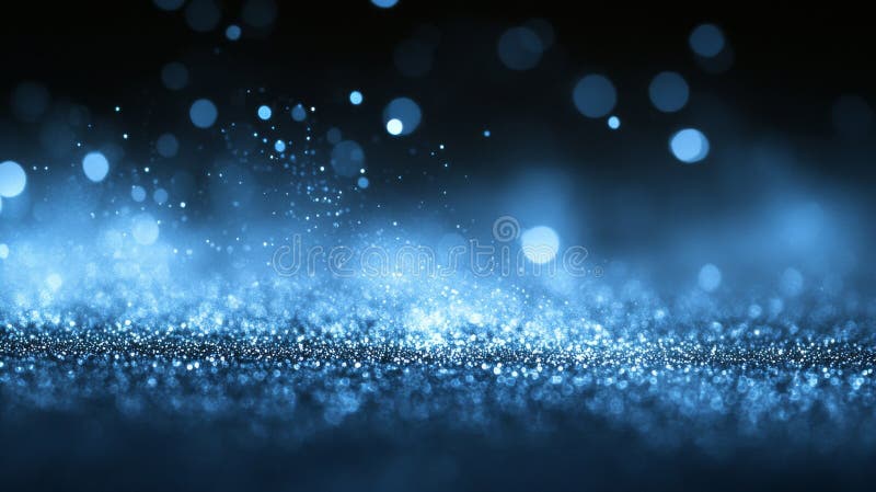 Nebulae and Cosmic Dust Paint a Celestial Canvas in Shades of Deep Blue ...