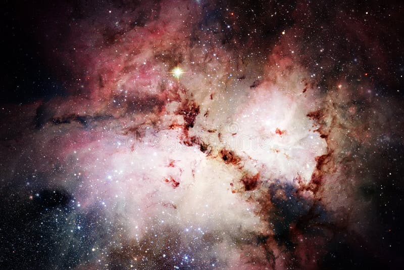 Nebulae an Interstellar Cloud of Star Dust Stock Image - Image of black ...