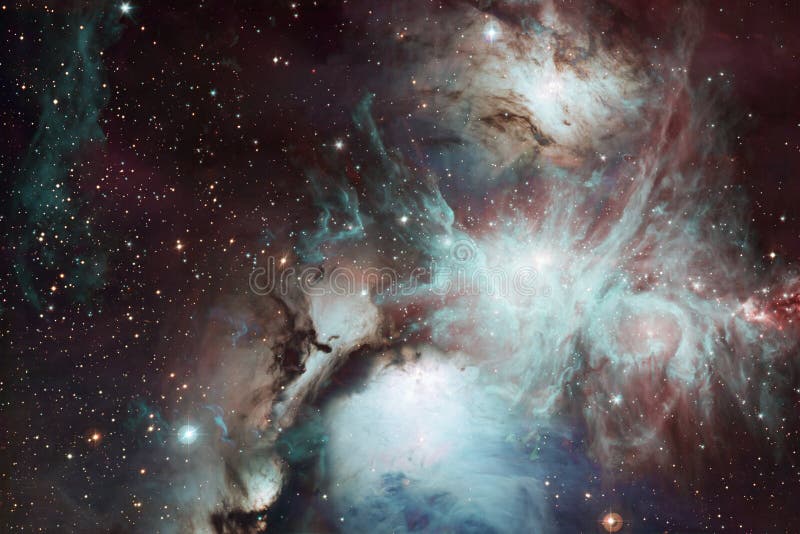 Nebulae and Many Stars in Outer Space. Elements of this Image Furnished ...