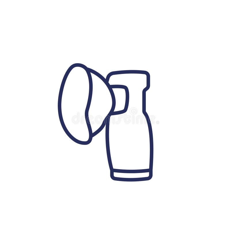Nebulizer Line Icon. Medical Equipment for Inhalation in the Diseases ...