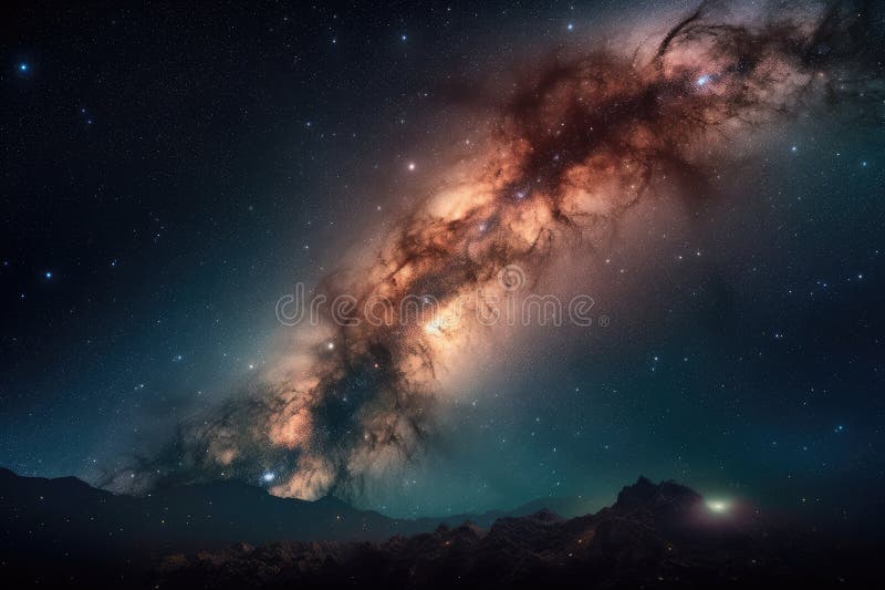 Nebulous Swirls and Twirls in Outer Space Stock Illustration ... Nebulous Swirls and Twirls in Outer Space Stock Illustration ...