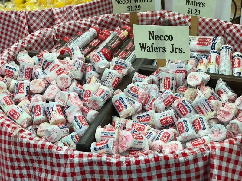 Necco Wafers Jr Penny Candy Editorial Photography - Image of necco ...
