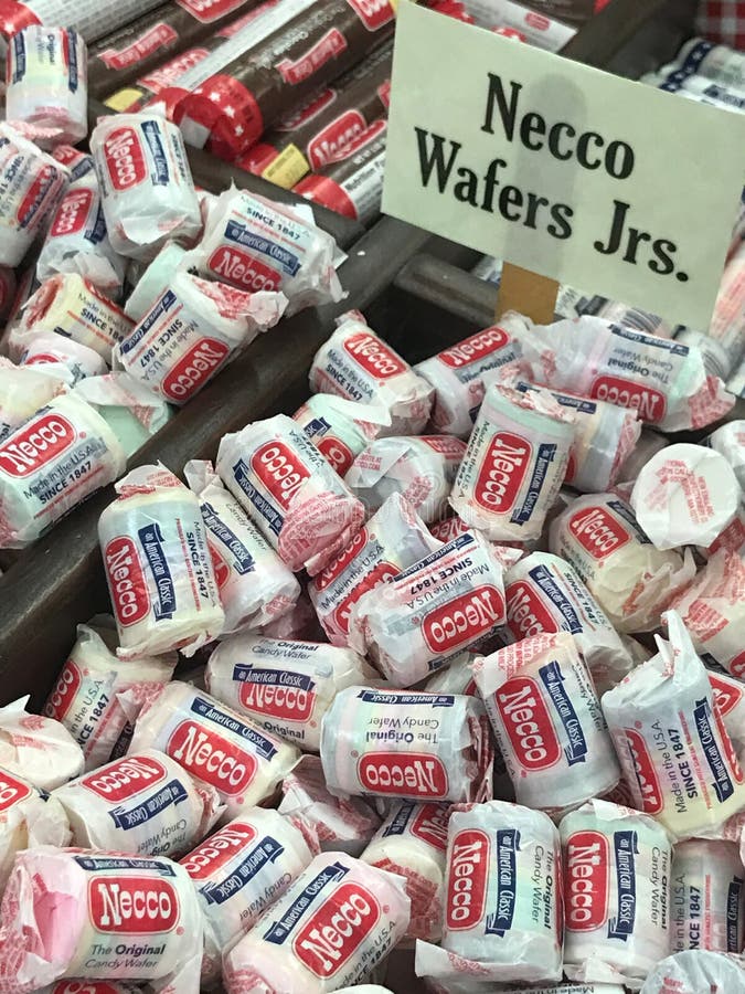 Necco Wafers Jr Penny Candy Editorial Stock Image - Image of wrapped ...