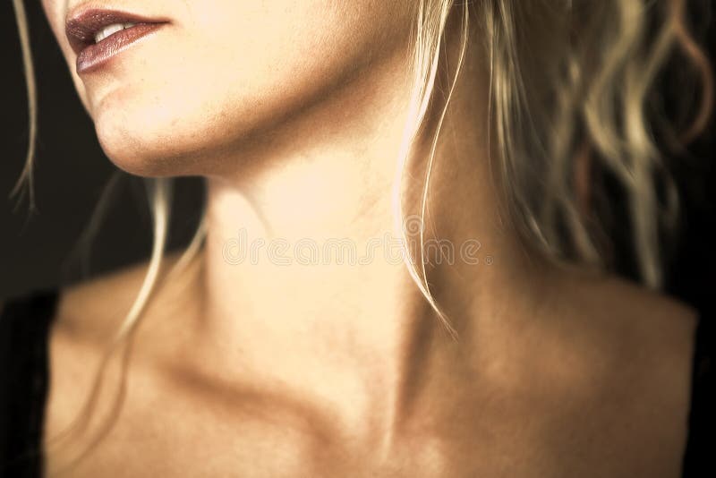 Neck stock photo. Image of glossy, isolated, casual, happy - 1822796