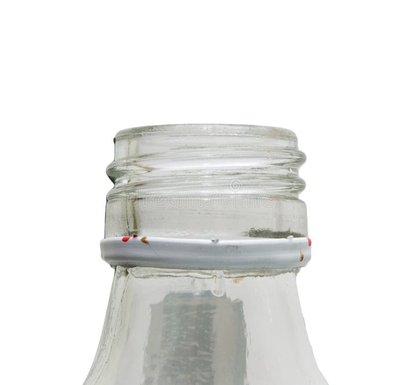 The neck of the bottle stock image. Image of background - 30992319