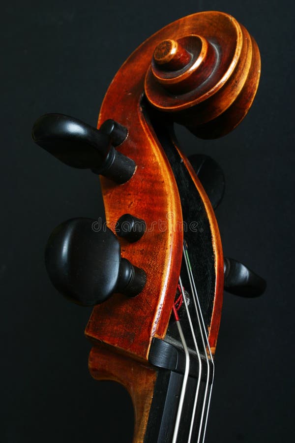 Neck of Cello stock image. Image of play, design, band - 14428911