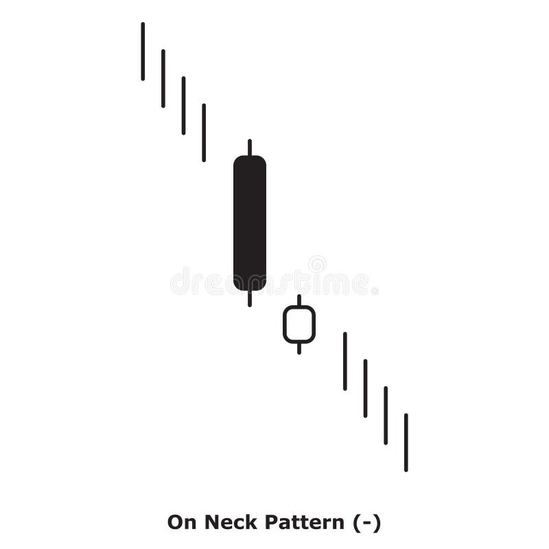On Neck Pattern (-) White & Black - Round Stock Vector - Illustration ...
