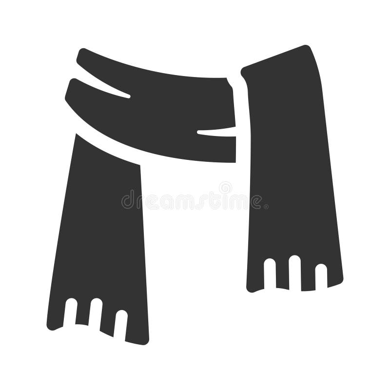 Neck Scarf Icon stock vector. Illustration of cloth - 304762926