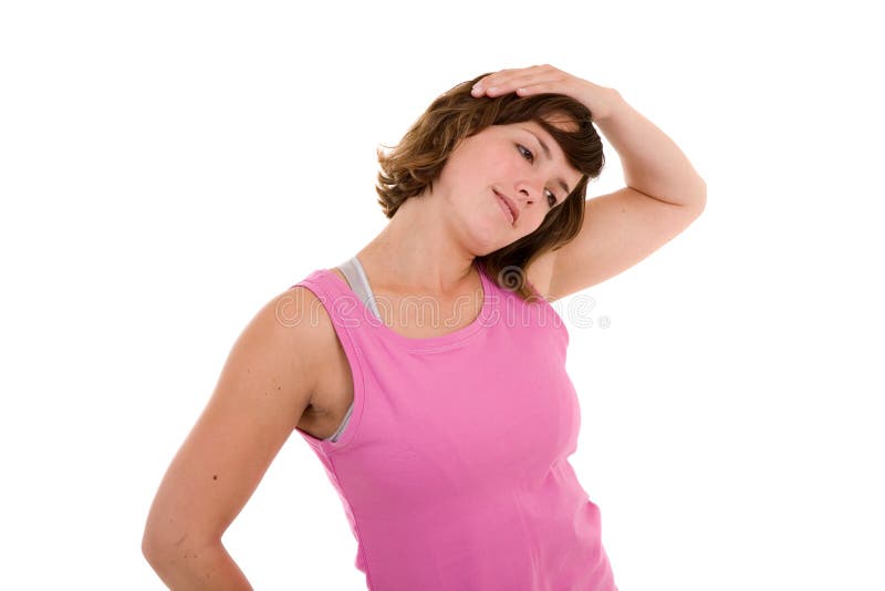 Man stretching stock photo. Image of concept, male, aerobics - 24365394