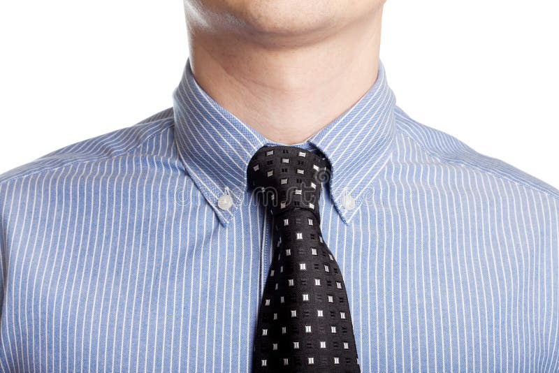 Neck tie isolated stock image. Image of hand, accessory - 18881785