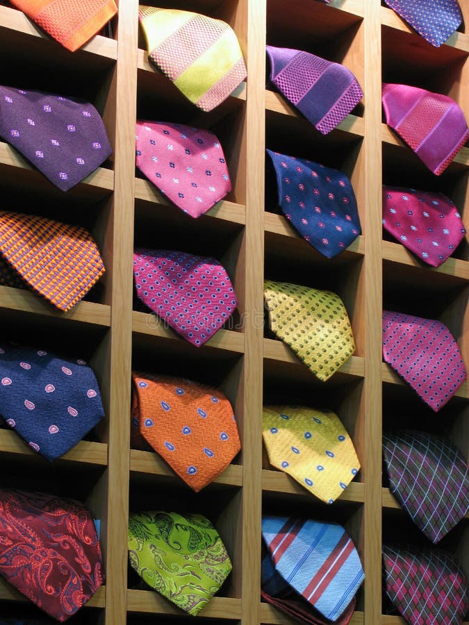 Display with dotted ties stock photo. Image of italy - 18524408