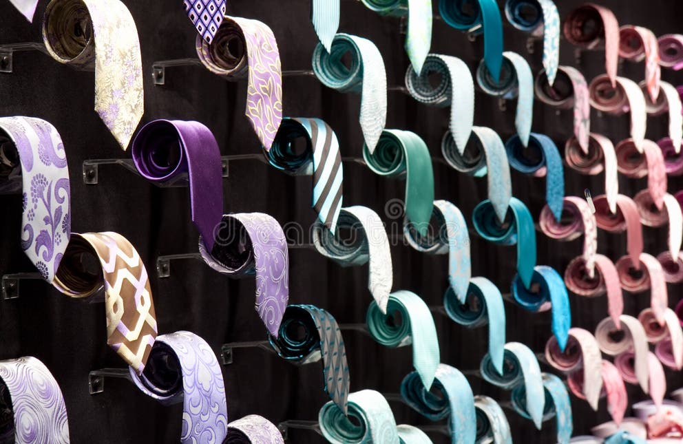 Neck ties collection stock image. Image of modern, elegance - 27410279