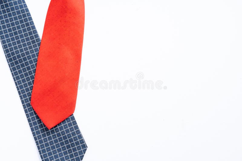 Neck Ties Isolated on White Stock Photo - Image of necktie, background ...