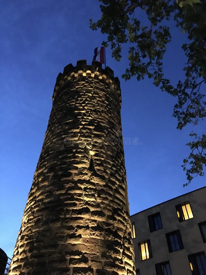 Neckarsulm - Germany stock photo. Image of blue, tower - 75942418