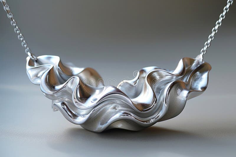 Necklaces with Elements Having a Smooth, Smoothly Flowing Surface ...