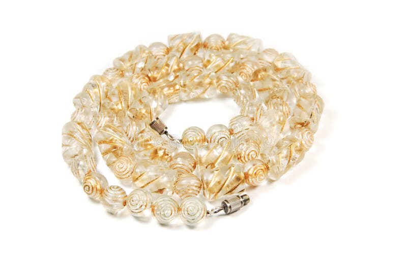 Neckless stock photo. Image of isolated, white, ware - 13038230