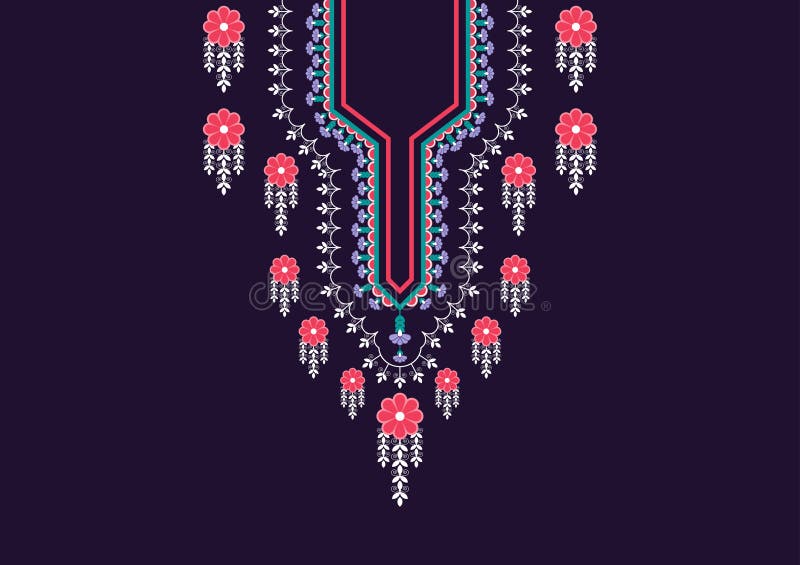 Neckline_08 stock vector. Illustration of traditional - 294142439