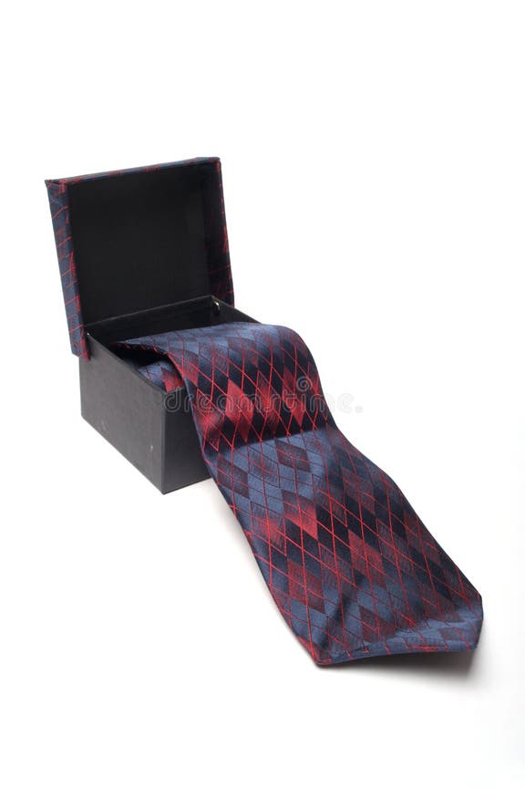Necktie in box stock image. Image of cloth, accessory - 3903799
