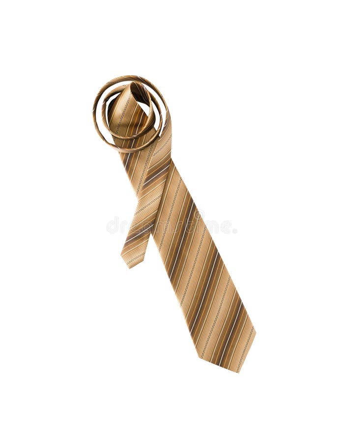 Necktie Isolated on White Background Stock Photo - Image of necktie ...