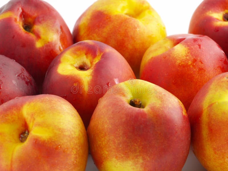 Peach stock image. Image of agriculture, fuzzy, stem - 15200475