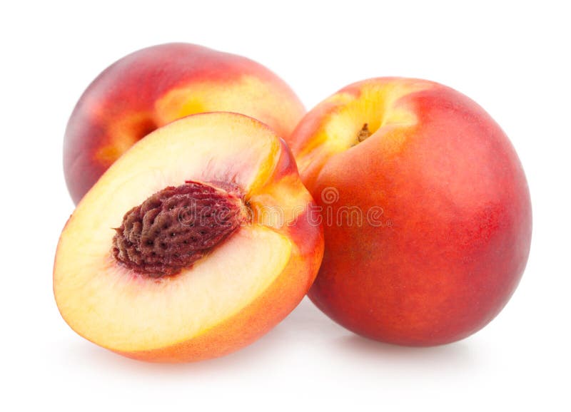 Nectarines stock photo. Image of dessert, yellow, healthy - 46337710