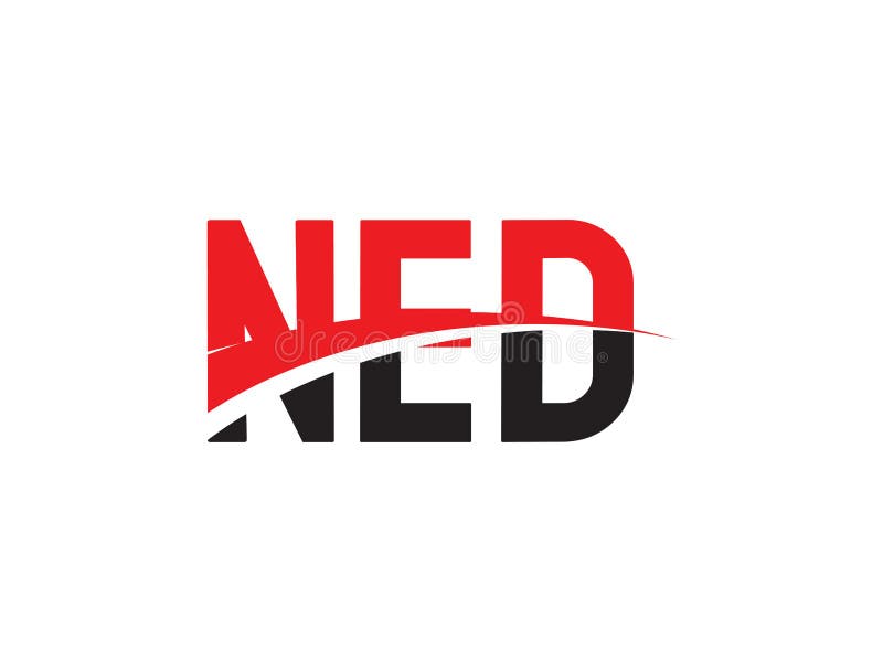 Ned Letter Logo Stock Illustrations – 28 Ned Letter Logo Stock ...