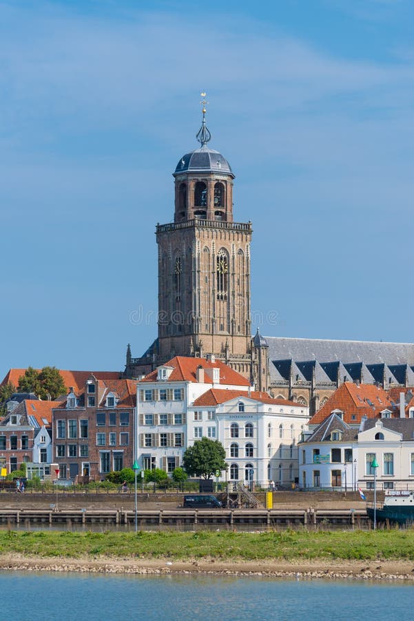 Nederlandse Stad Van Deventer Stock Afbeelding - Image of ...